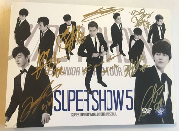 SUPER JUNIOR 8人直筆サイン入り DVD SUPER SHOW 5 IN SEOUL(サイン)｜売買されたオークション情報、yahooの商品情報をアーカイブ公開 - オークファン ...