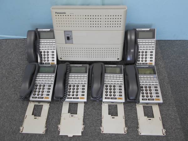 しました パナソニック 電話主装置 VB-E150B / V.NO.4.20＋電話機 VB-E411KA-KS ×6台(パナソニック)｜売買さ ...