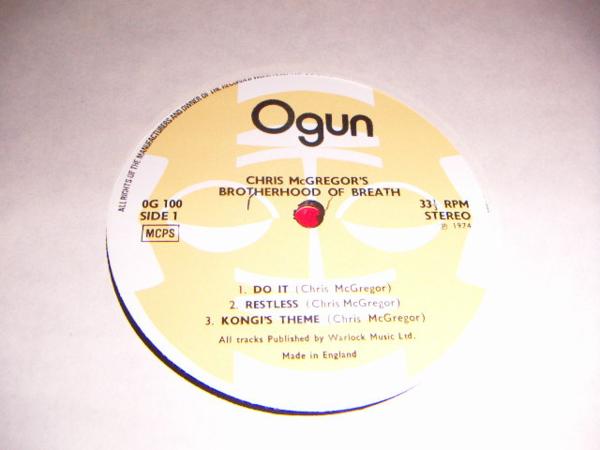 LP：Chris McGregor's Brotherhood Of Breath：Live At Willisau：Ogun：UK盤(ジャズ一般)｜売買されたオークション情報、yahooの ...