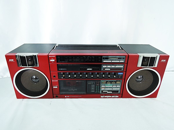 17/45-27 シャープ SHARP ラジカセ システムコンポ FEEL RS-5R(ラジカセ)｜売買されたオークション情報、yahooの商品情報をアーカイブ公開 - オークファン ...