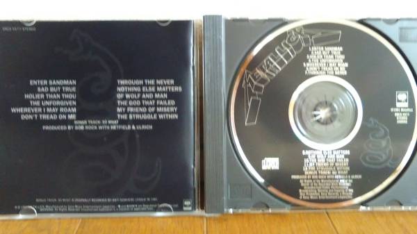 落札 国内盤 CD メタリカ METALLICA SRCS5577 黒 ブラック ボーナス トラック SO WHAT CD ブラック アルバム 1991(Metallica)｜売買された ...