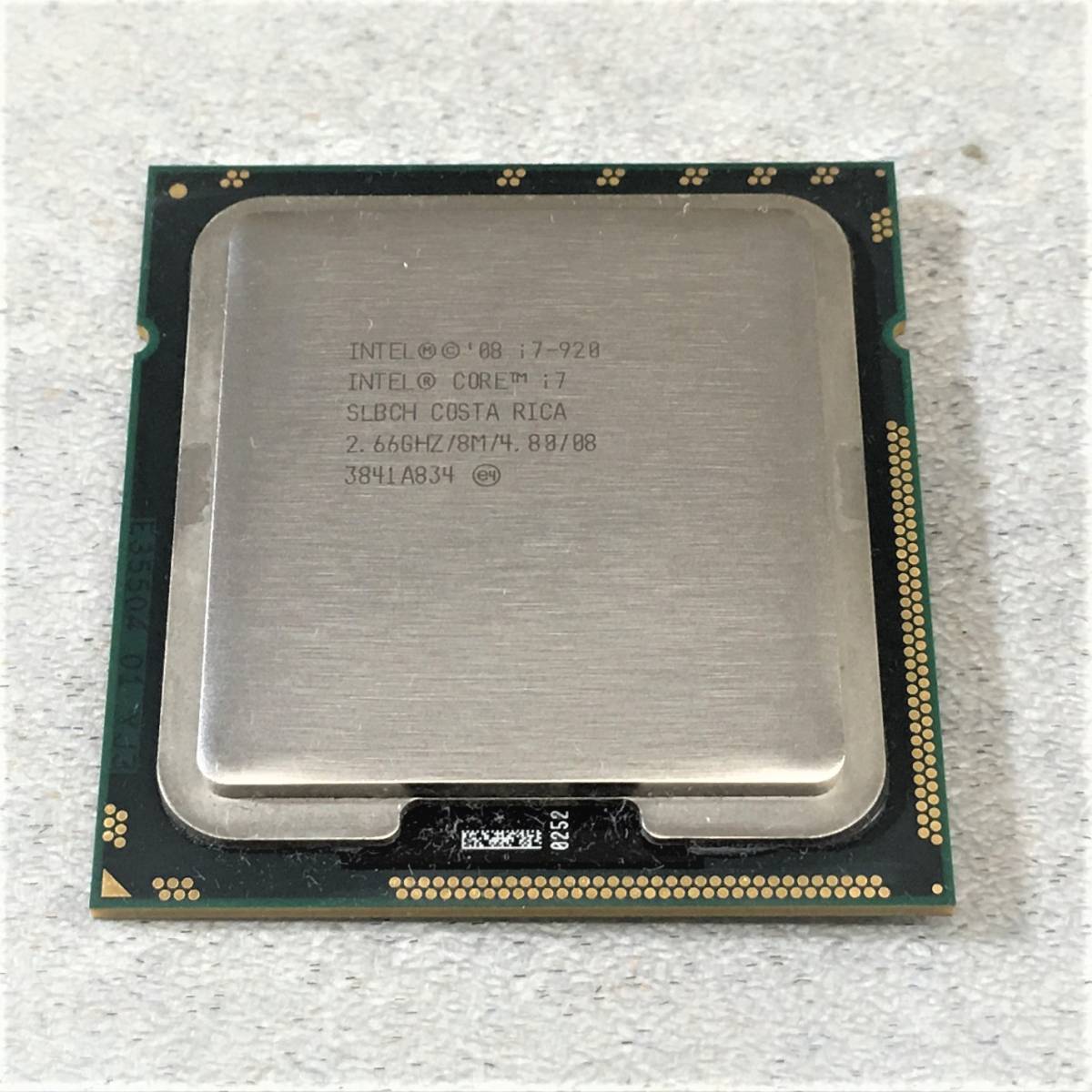 Intel Core i7 i-920 2.66GHz 2.93GHz CPU LGA1366 Bloomfield 起動OK(Core i7 ...