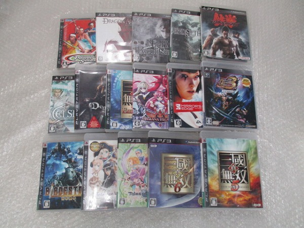 まとめ売り PS3ソフト テイルズ オブ グレイセスエフ モンスターハンター ポータブル3rd HD Ver. BLADESTORM 百年戦争 他(その他)｜売買されたオークション情報 ...