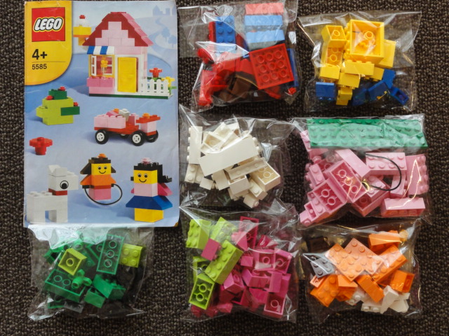 レゴLEGO基本セット_ピンクのコンテナ5585 欠品なし(基本セット)｜売買されたオークション情報、yahooの商品情報をアーカイブ公開 ...