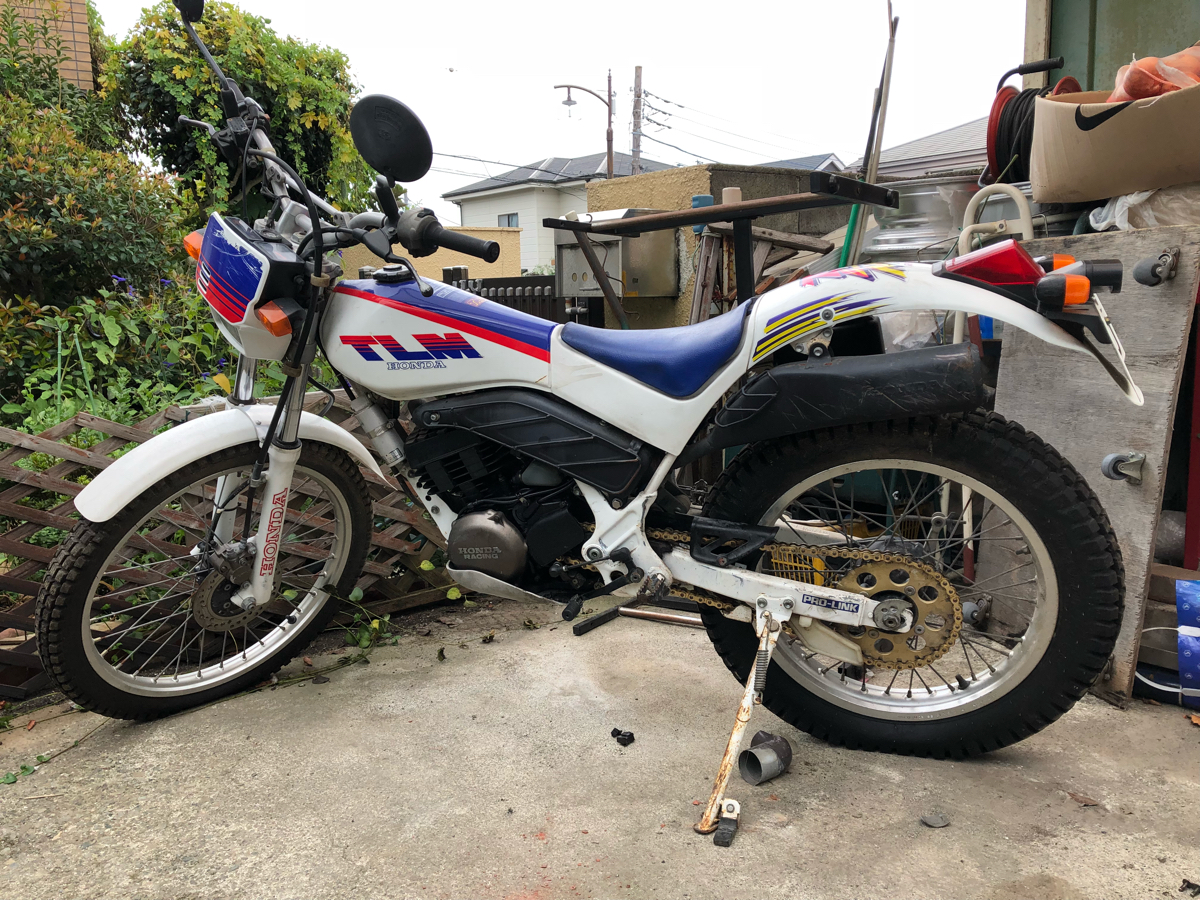 ホンダ TLM220R MD23 トライアル 書類あり 神奈川から(126cc-250cc)｜売買されたオークション情報、yahooの商品情報 ...