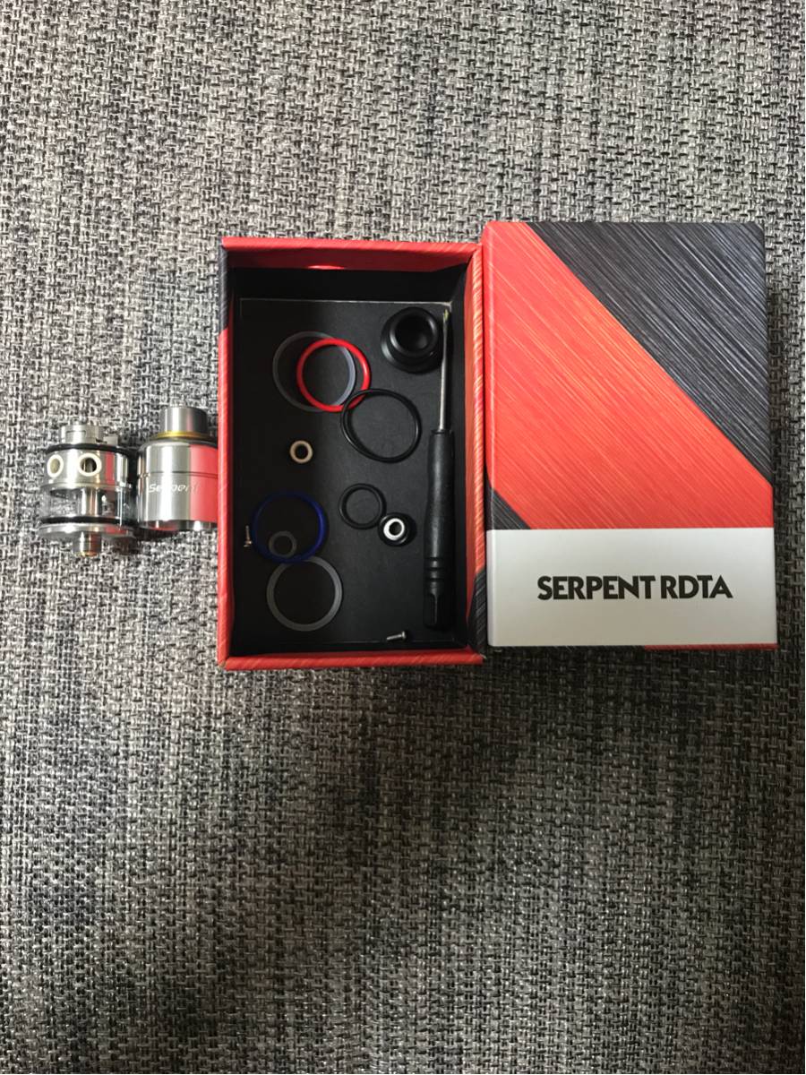 WOTOFO Serpent RDTA サーペントRDTA 22mm クランプデッキ ボトムエアフロー サイドチャージ ベイプ アトマイザー ...