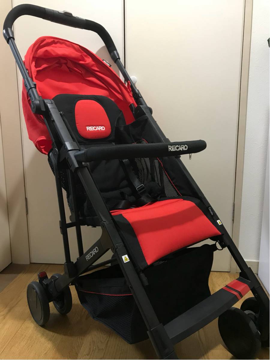 レカロ ベビーカー RECARO Easylife 赤 ルビー ガード レインカバー 付き(B型ベビーカー)｜売買されたオークション情報 ...