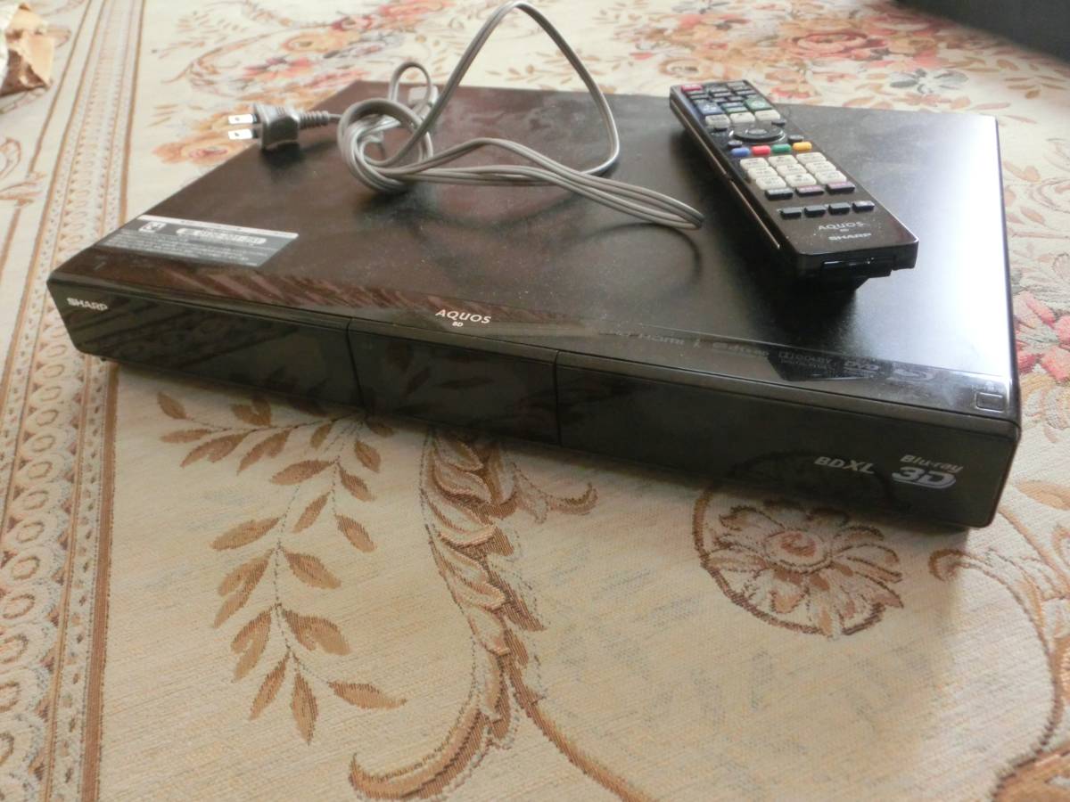 SHARP ブルーレイ AQUOS BD-HDS65 B-CAS付 ジャンク(シャープ)｜売買されたオークション情報、yahooの商品情報をアーカイブ公開 - オークファン（aucfan.com）