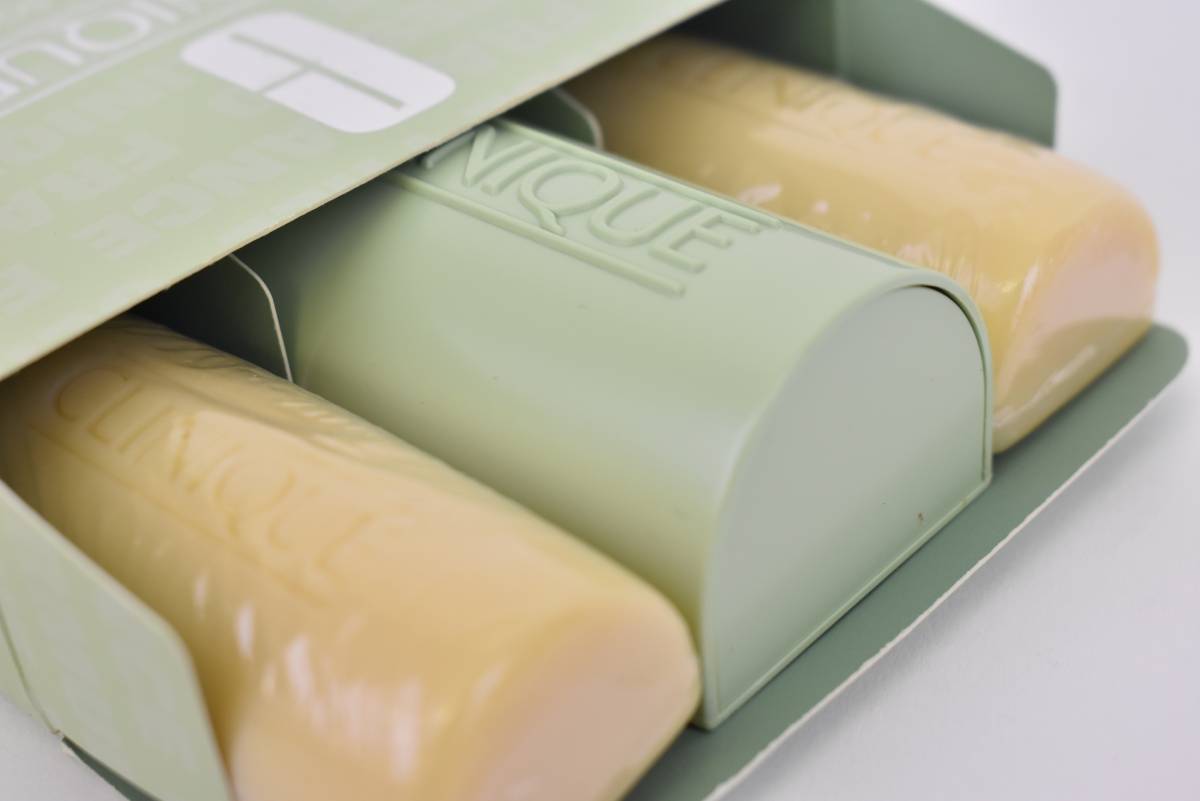 188-51145 CLINIQUE/クリニーク three little soaps mild スリーリトル ソープ マイルド 50g×3 ...