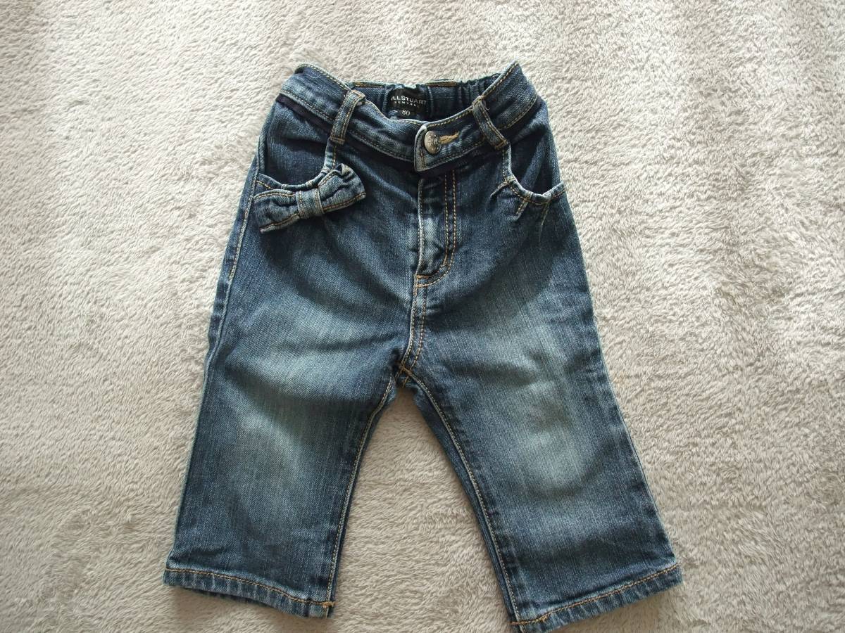 Jill Stuart ジルスチュアート 80 デニム ジーンズ ズボン パンツ used(80（75～84cm）)｜売買されたオークション情報、yahooの商品情報をアーカイブ公開 ...