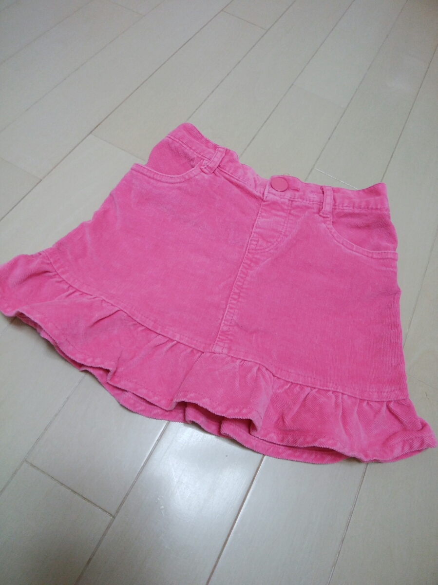 babyGAP コーデュロイ スカート 110cm ピンク 送料164円~(スカート)｜売買されたオークション情報、yahooの商品情報をアーカイブ公開 - オークファン（aucfan.com）