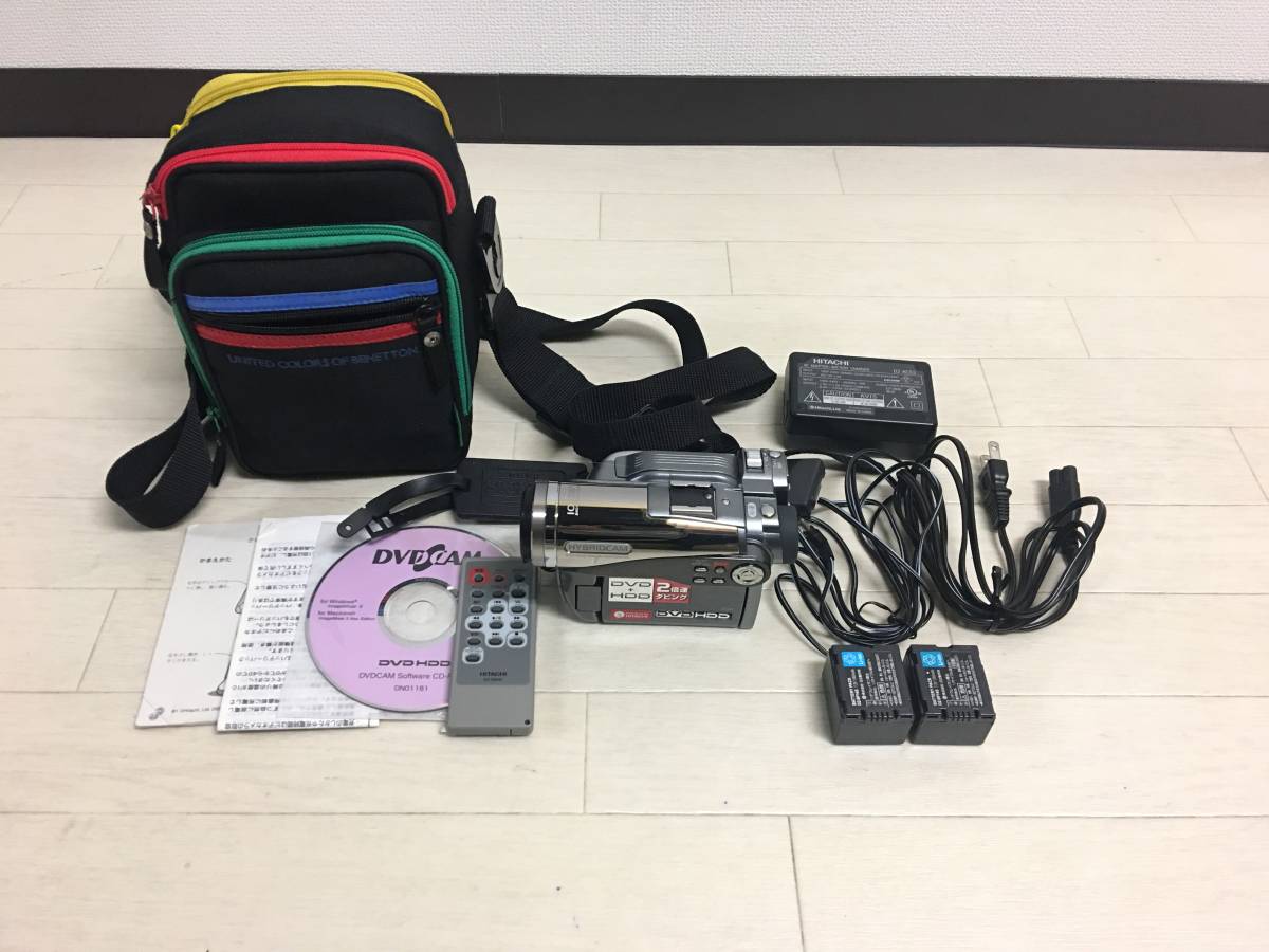 HITACHI 日立 / WOOO / DZ-HS503 / DVD HDD ハイブリットデジタルビデオカメラ / 3メガピクセル 10X ...