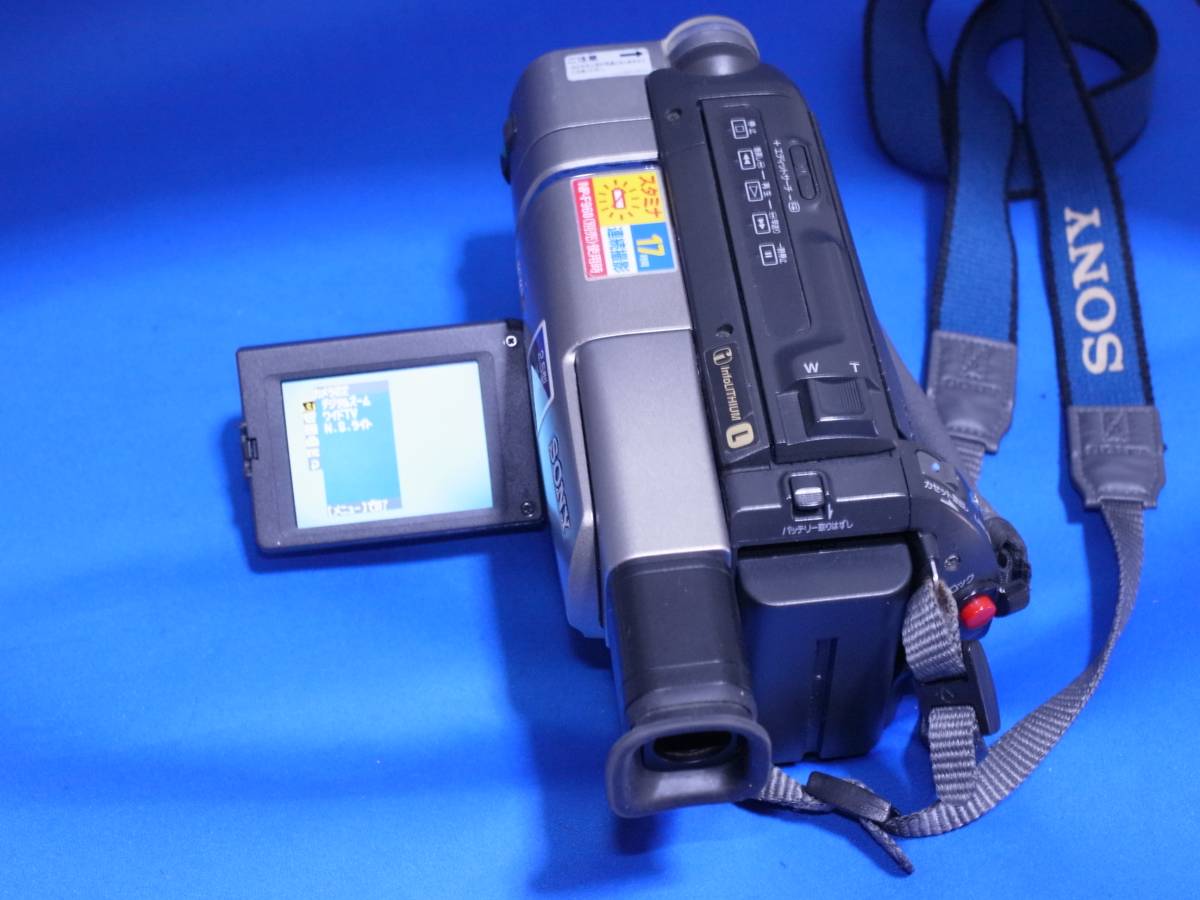 SONY Handycam video Hi8 CCD-TRV80 ビデオカメラ(8ミリビデオカメラ)｜売買されたオークション情報、yahoo ...