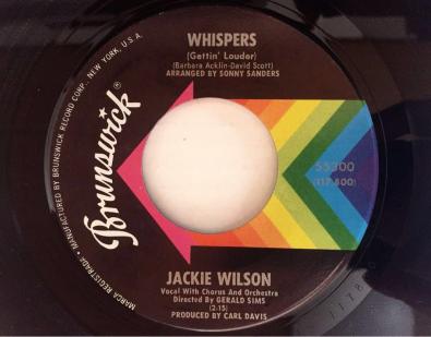 ‘66 CHICAGO NORTHERN SOUL MONSTER JACKIE WILSON / WHISPERS 7インチレコード ...