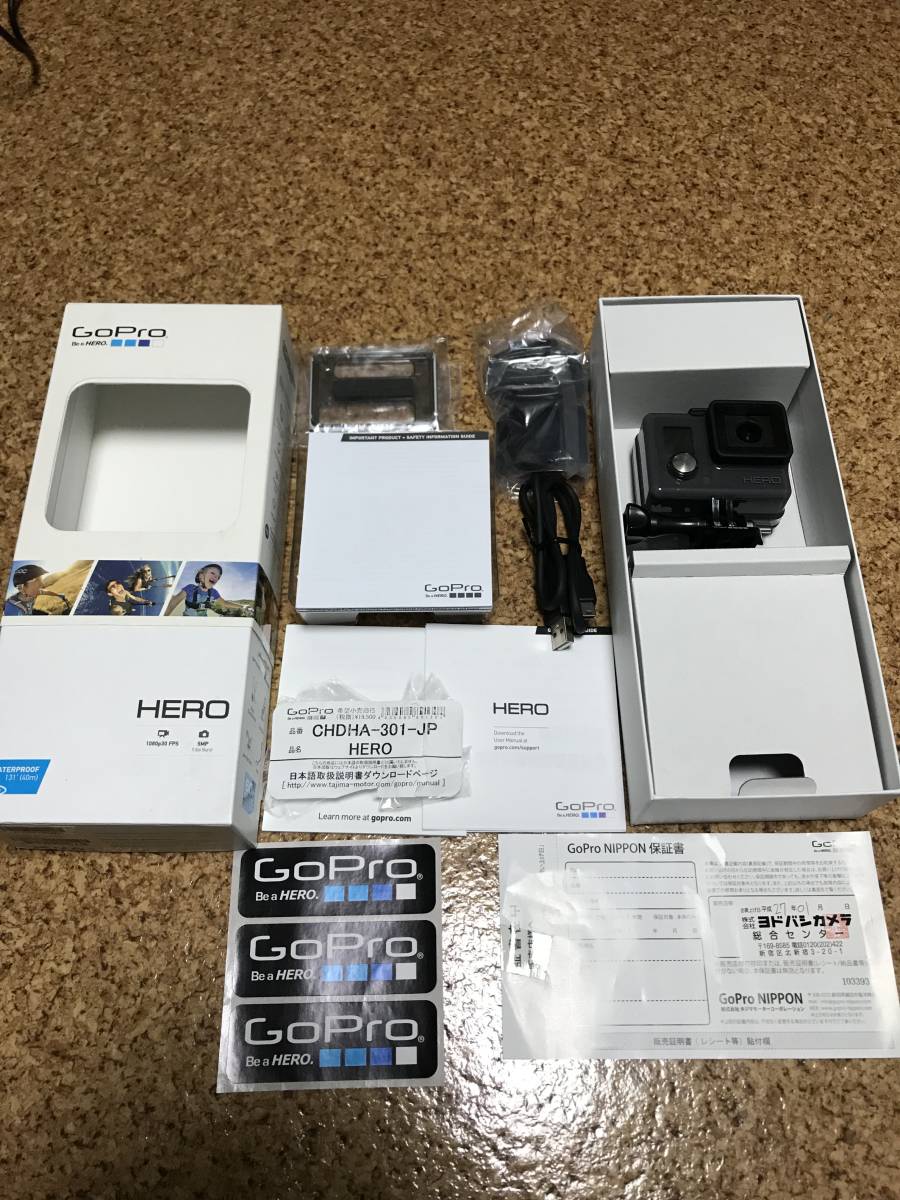 GoPro HERO(その他)｜売買されたオークション情報、yahooの商品情報をアーカイブ公開 - オークファン（aucfan.com）