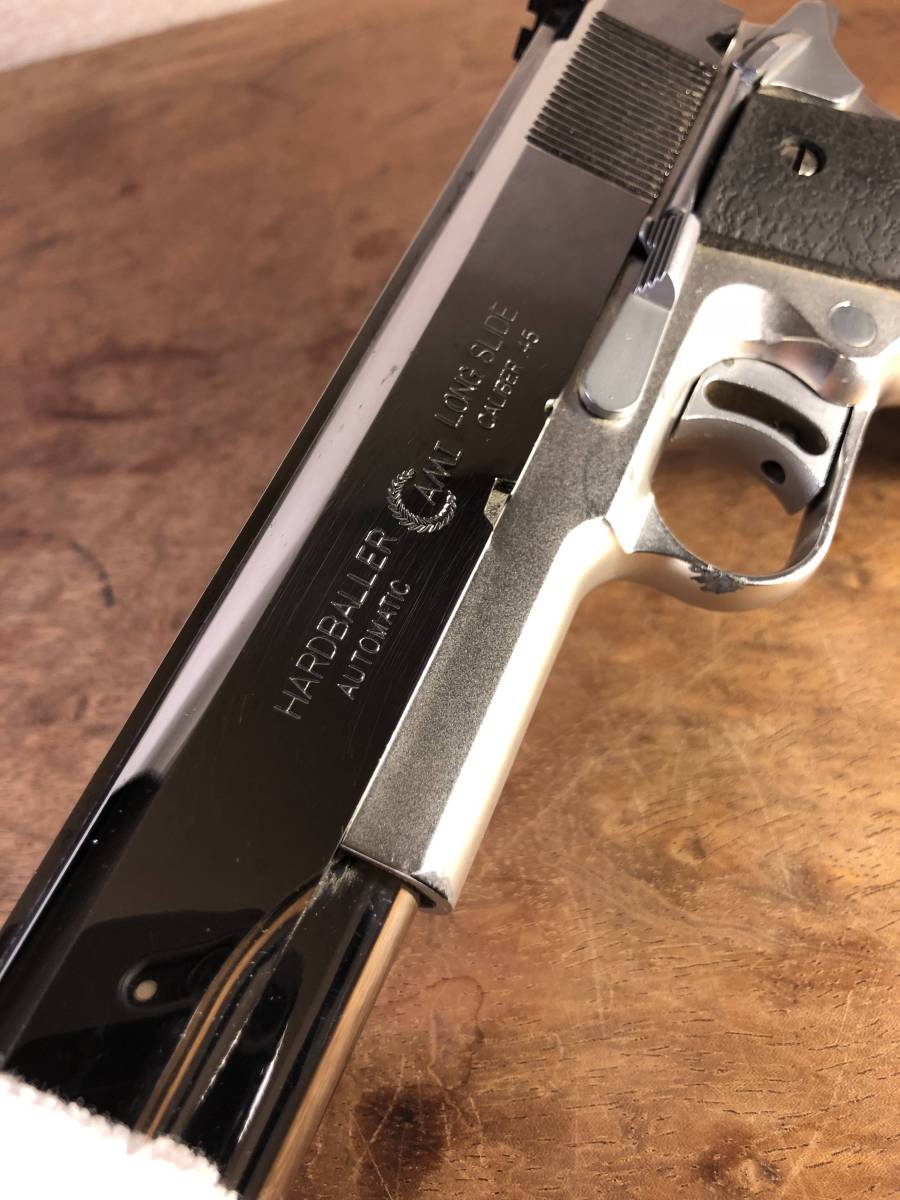 HARD BALLER LONG SLIDE BLOWBACK SYSTEM AMTハードボーラー WAマグナ搭載 AMI製 旧MGC(ガス ...