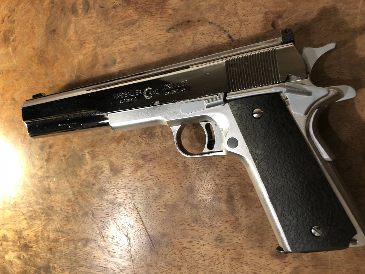 HARD BALLER LONG SLIDE BLOWBACK SYSTEM AMTハードボーラー WAマグナ搭載 AMI製 旧MGC(ガス ...