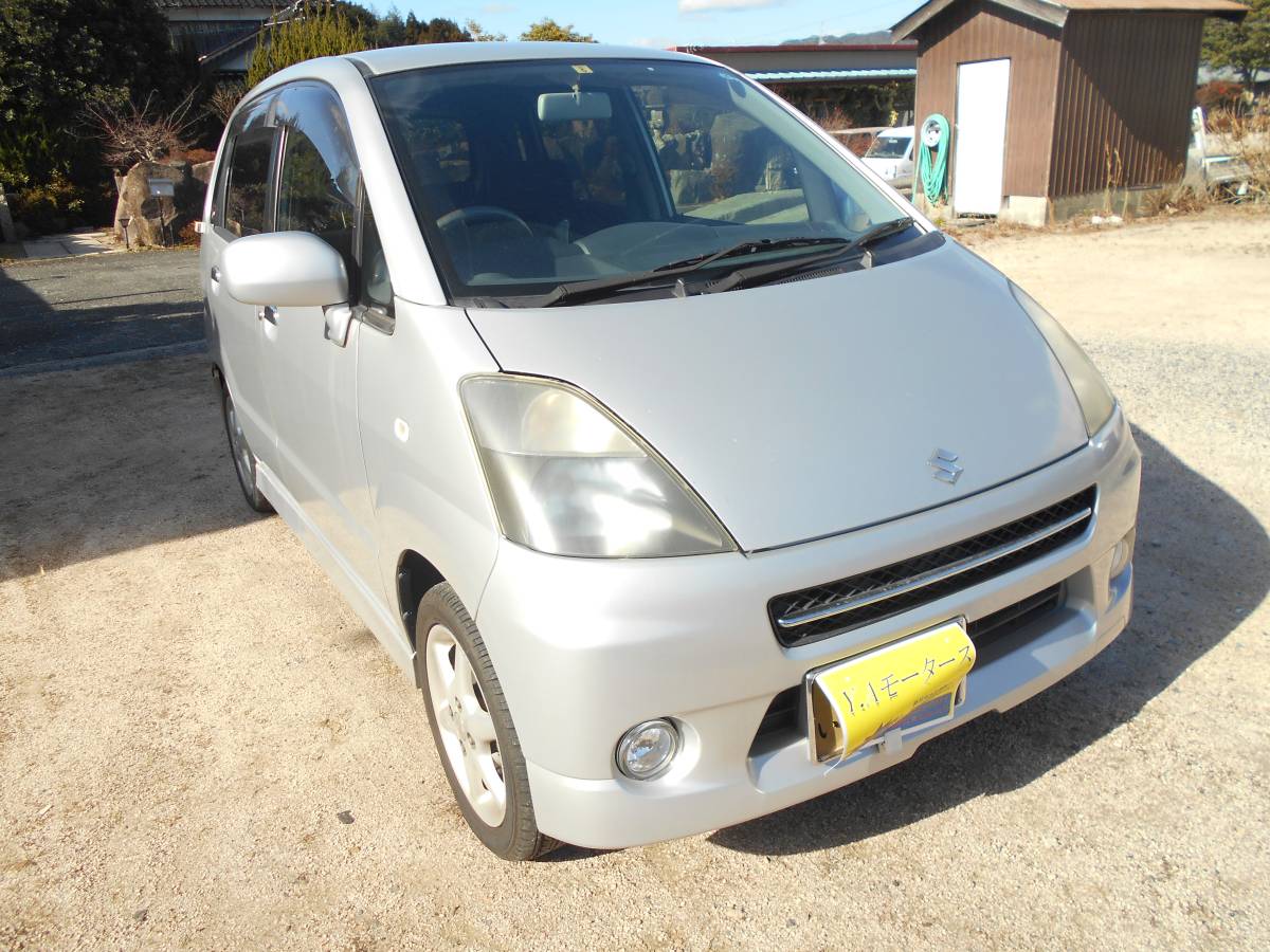 山口発 県内名変無料 額＋リサイクル料のみ MRワゴン Aリミテッド 車検H30/5 タイミングチェーン式 純正エアロ/AW キーレス(MR ...