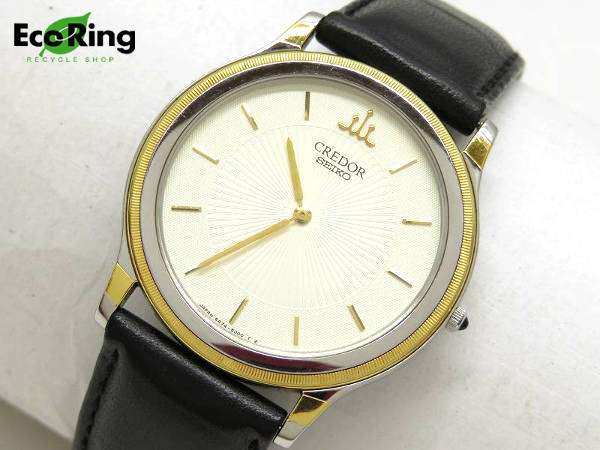 1円 ジャンク品 セイコー 5A74-2000 クレドール クォーツ メンズ腕時計 AJ111(クレドール)｜売買されたオークション情報 ...