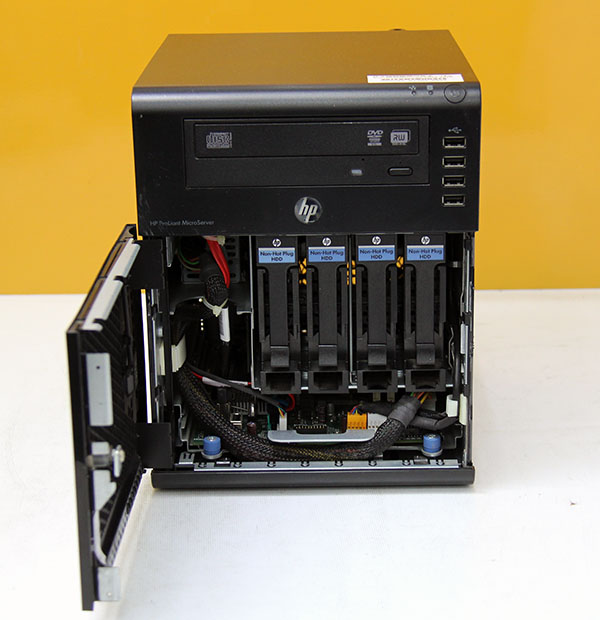 J HP ProLiant Micro Server HSTNS-5151 AMDTurionII Neo N54L HDD2TB×2 ...