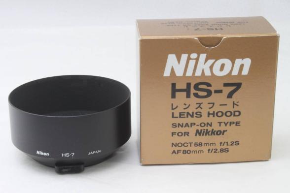 Nikon HS-7 スプリング式レンズフード 50mmF1.4S用(フード)｜売買されたオークション情報、yahooの商品情報をアーカイブ ...