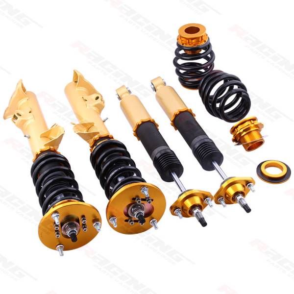 MAXPEEDING RODS BMW 3シリーズ E36 318i 323i 325i 328i M3フルタップ 全長調整式 車高調 コイルオーバー 減衰24段調整可 F:8kg R:8kg ...