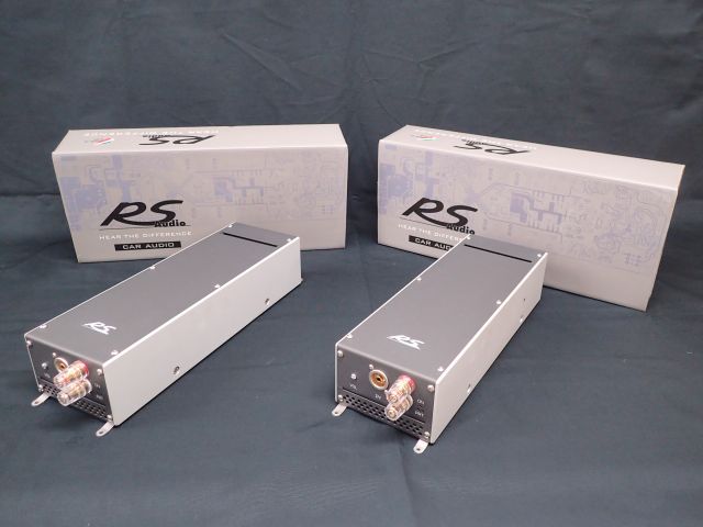 受注生産品 RS Audio カーオーディオ用パワーアンプ Master T Mono ペア ≡ 52075-4(アンプ)｜売買された ...