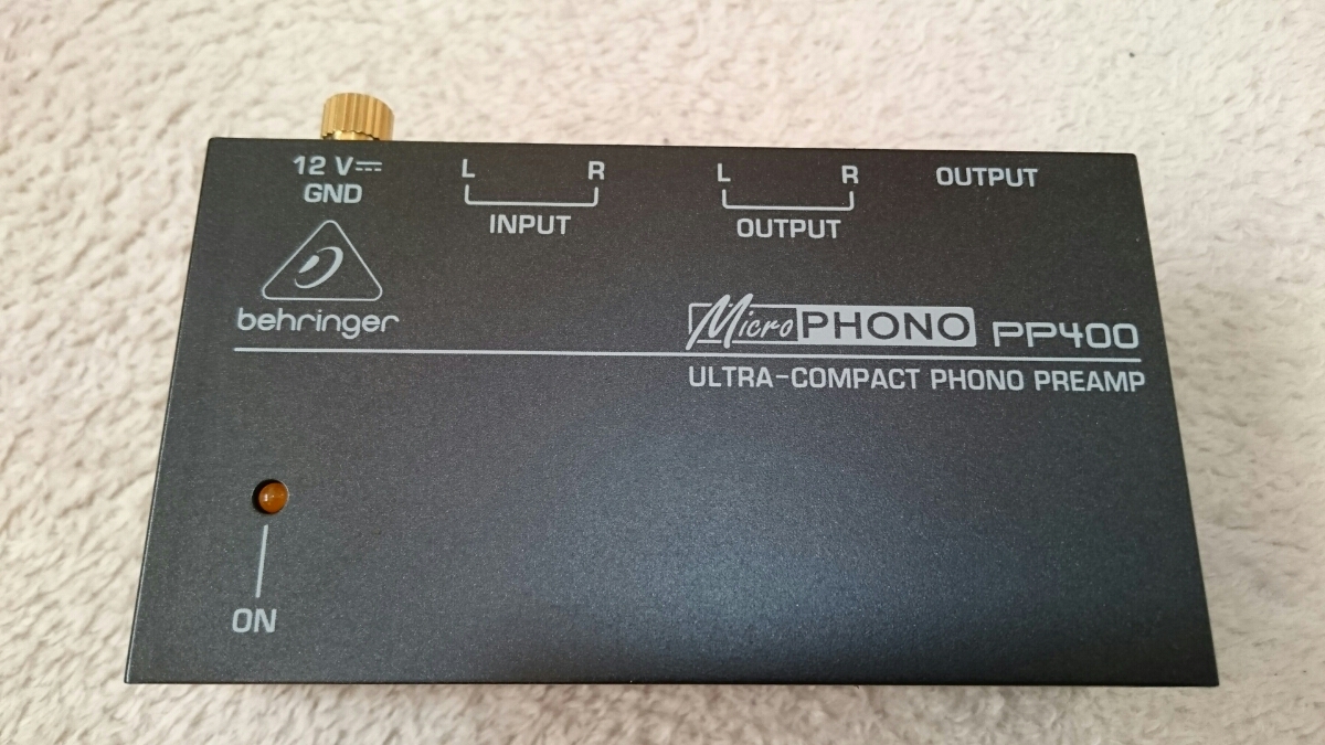 BEHRINGER ベリンガー PP400 MMカートリッジ用 フォノイコライザー(その他)｜売買されたオークション情報、yahooの商品情報 ...