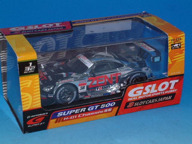 絶版 1/32 G Slot スロットカー Super GT 500 TOYOTA TEAM CERUMO メッキボディ Slot Car ...