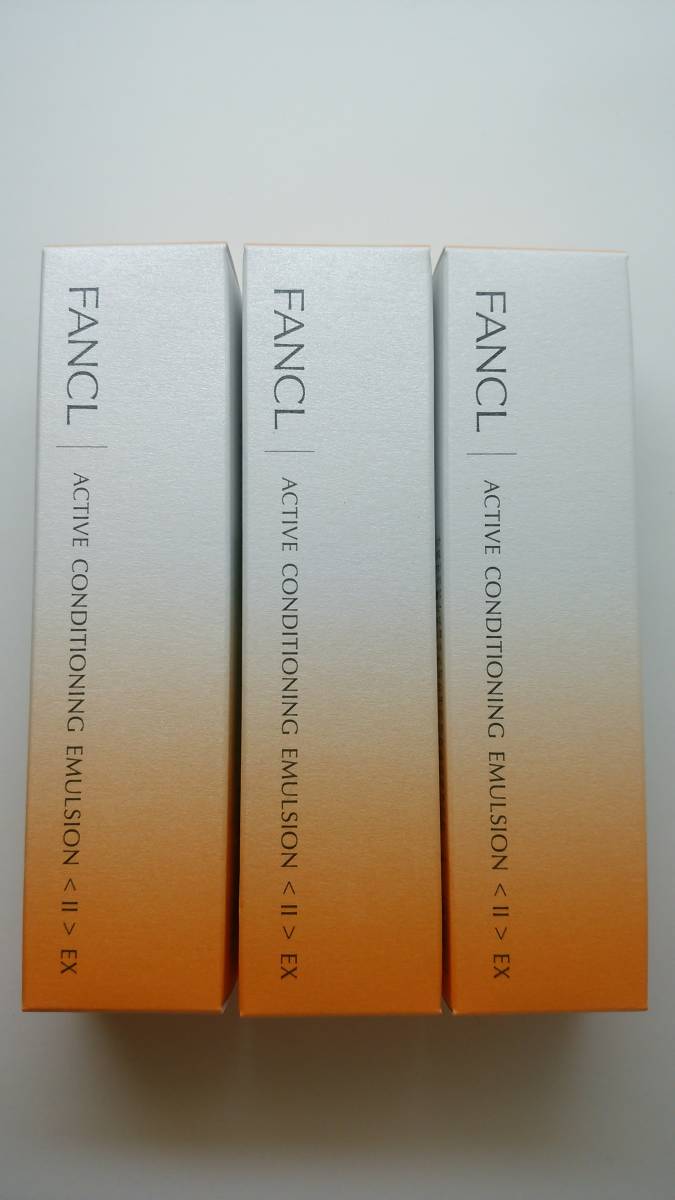 FANCL ファンケル アクティブコンディショニング EX 乳液 しっとり 3本セット(その他)｜売買されたオークション情報、yahooの商品 ...