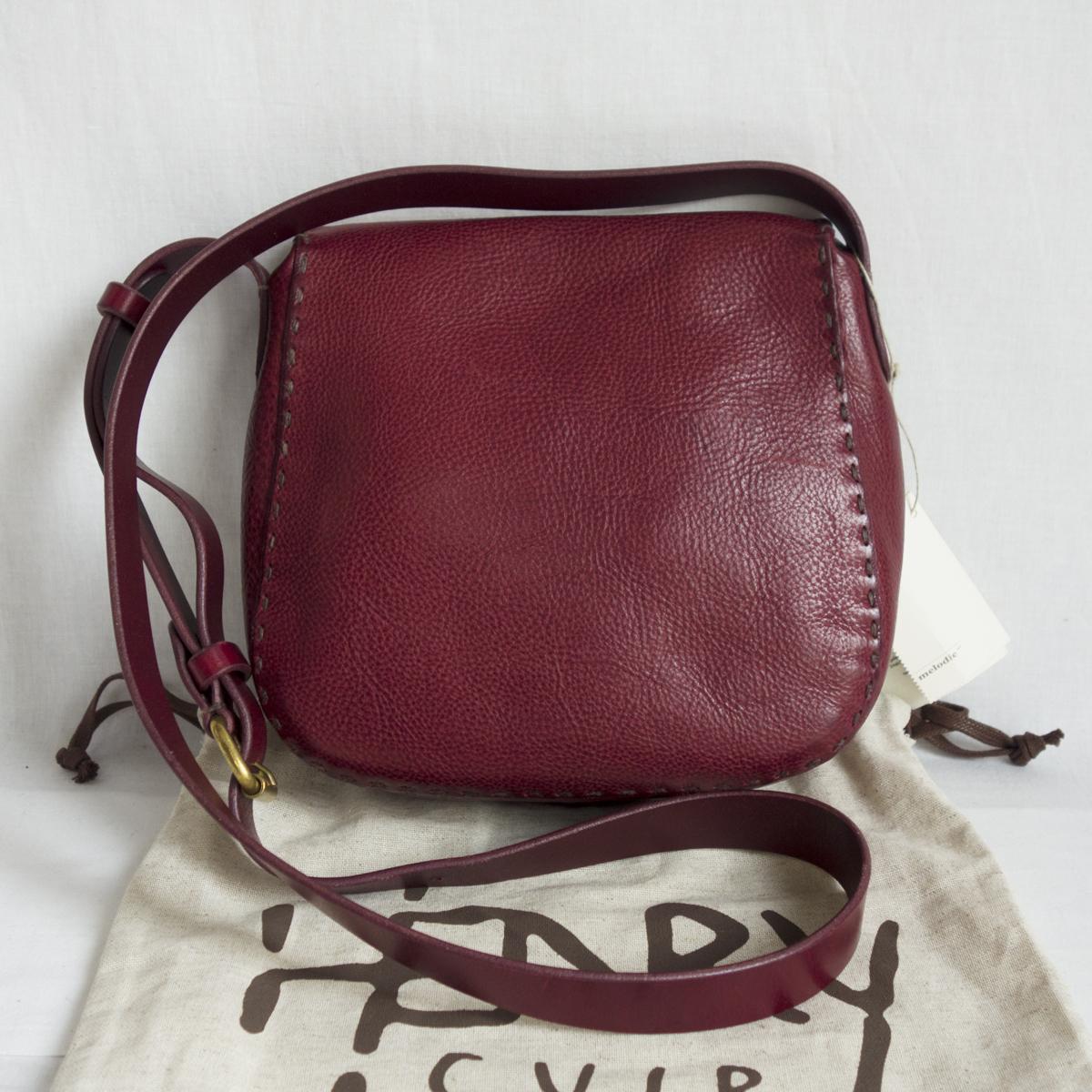 ほぼ HENRY CUIR CRAVACHE ショルダーバッグ レザー アンリークイール ボルドー 618040(牛革)｜売買された ...