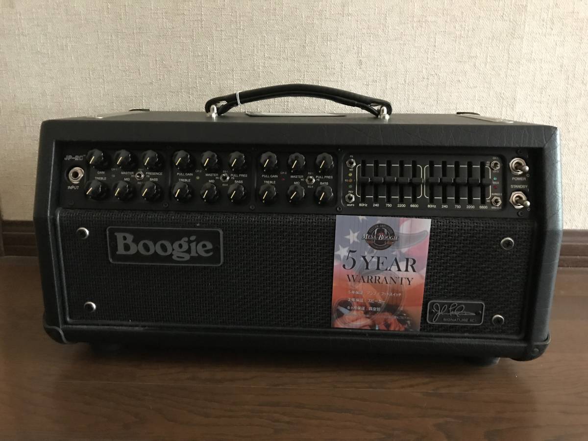 Mesa Boogie JP-2C(ヘッド)｜売買されたオークション情報、yahooの商品情報をアーカイブ公開 - オークファン（aucfan.com）