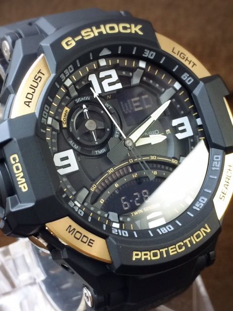 カシオ CASIO G-SHOCK G-ショック SKY COCKPIT スカイコックピット ベアリングメモリー メンズ 腕時計 アナデジ ...