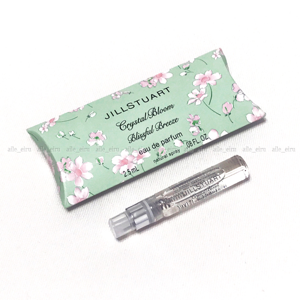 JILLSTUART ジルスチュアート クリスタルブルーム ブリスフルブリーズ オードパルファン 2.5ml ミニ香水 サンプル 非売品 お試し(ジルスチュアート)｜売買されたオークション情報 ...