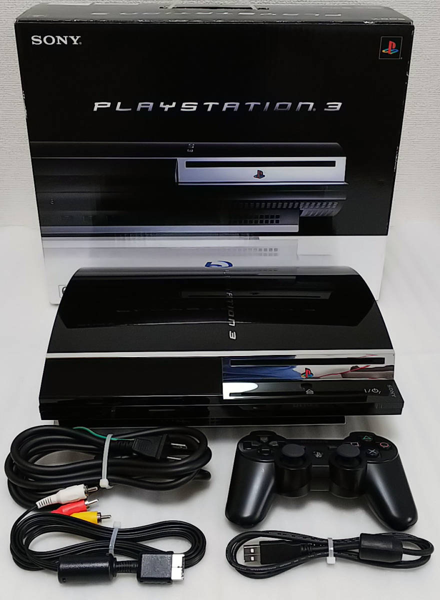 PS3 プレステ 本体 初期型 CECHA 60GB CFW 4.82 外箱有 品2(PS3本体)｜売買されたオークション情報、yahooの商品情報をアーカイブ公開 - オークファン ...