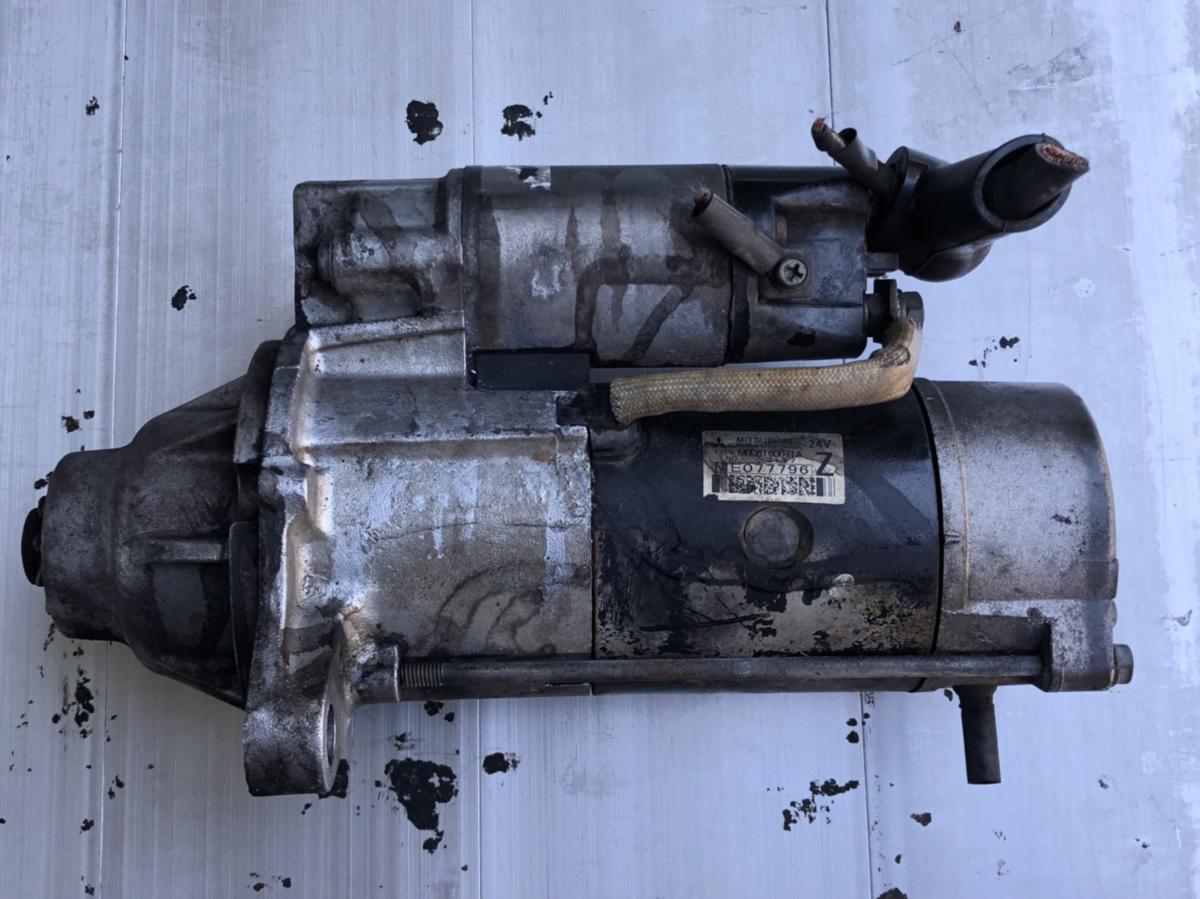 セルモーター H15年 KK-三菱ふそうファイター 6M61/ME077796/592千㌔ 905780(トラック、ダンプ)｜売買された ...