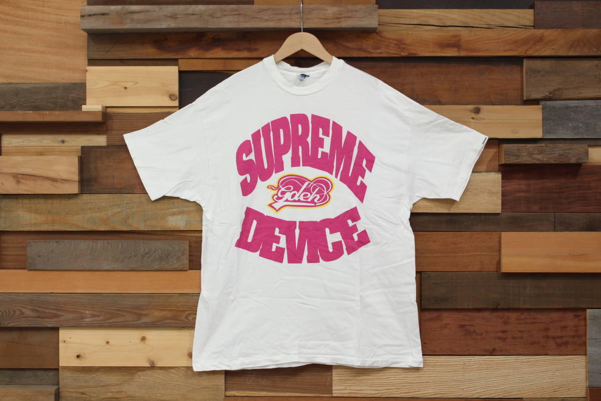90's GOODENOUGH グッドイナフ SUPREME DEVICE TEE MCMXCIV HEINOUSLY GEDH オリジナル ...