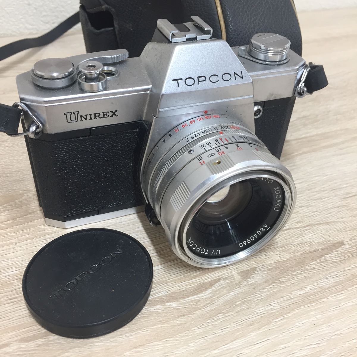 15 カメラ TOPCON トプコン UNIREX TOKYO KOGAKU UV TOPCOR 1:2 f=50mm ケース付き(マニュアル ...