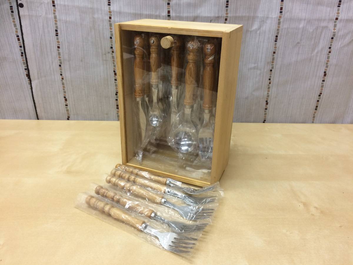 6dmtmwb Martian オリジナルコレクション MISS WOODY BOX カトラリーセット m4720(ディナーセット)｜売買され ...