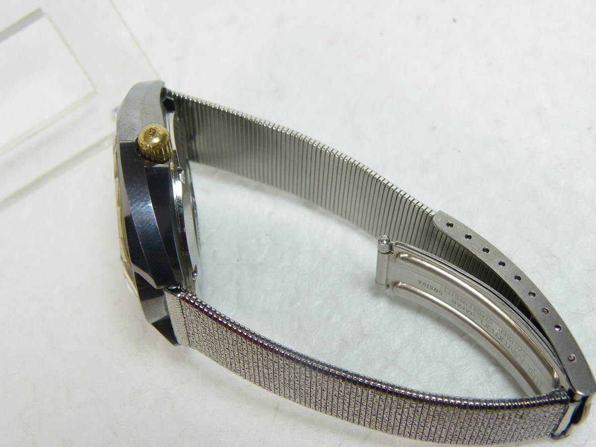 高級レア TECHNOS テクノス ELECTRONIC エレクトロニック Borazon-E カットガラス 超硬ベゼル デート電磁テンプ 完動品194(テクノス)｜売買されたオークション情報 ...