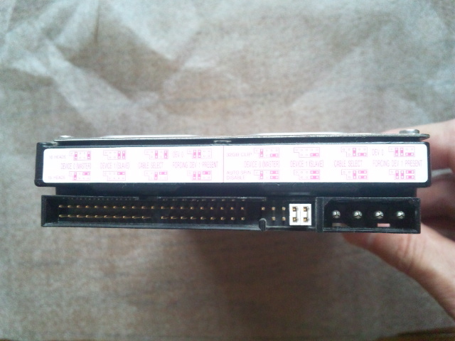 内蔵HDD IBM Deskstar 120GXP IC35L120AVVA07-0 3.5inch 123.5GB ATA/IDE ...