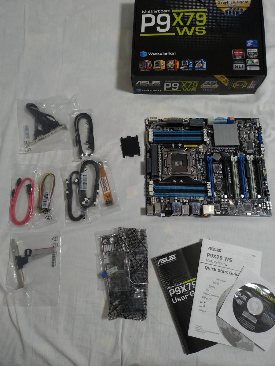 ASUS X79マザーボード P9X79-E WS LGA2011(ASUSTeK)｜売買されたオークション情報、yahooの商品情報をアーカイブ公開 - オークファン（aucfan.com）