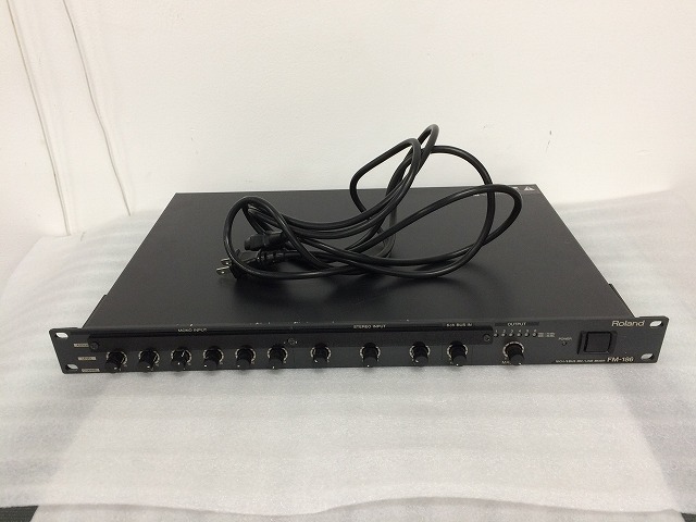 ジャンク品 Roland 18CH 6BUS MIC LINE MIXER FM-186 A05478(ミキサー)｜売買されたオークション情報 ...
