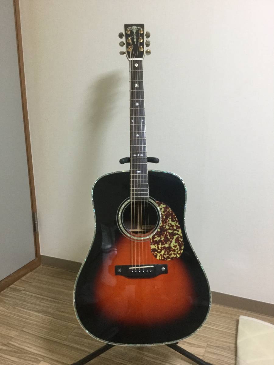 オール単板 トップスプルース サイドバックローズウッド ゴージャス 美音 Aria AD－80BS ピックアップ付(アリア)｜売買された ...