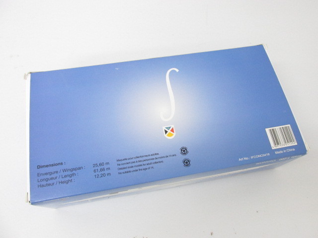 SABENA コンコルド OO-SST 1/200 模型 A3398(民間航空機)｜売買されたオークション情報、yahooの商品情報をアーカイブ公開 - オークファン（aucfan.com）