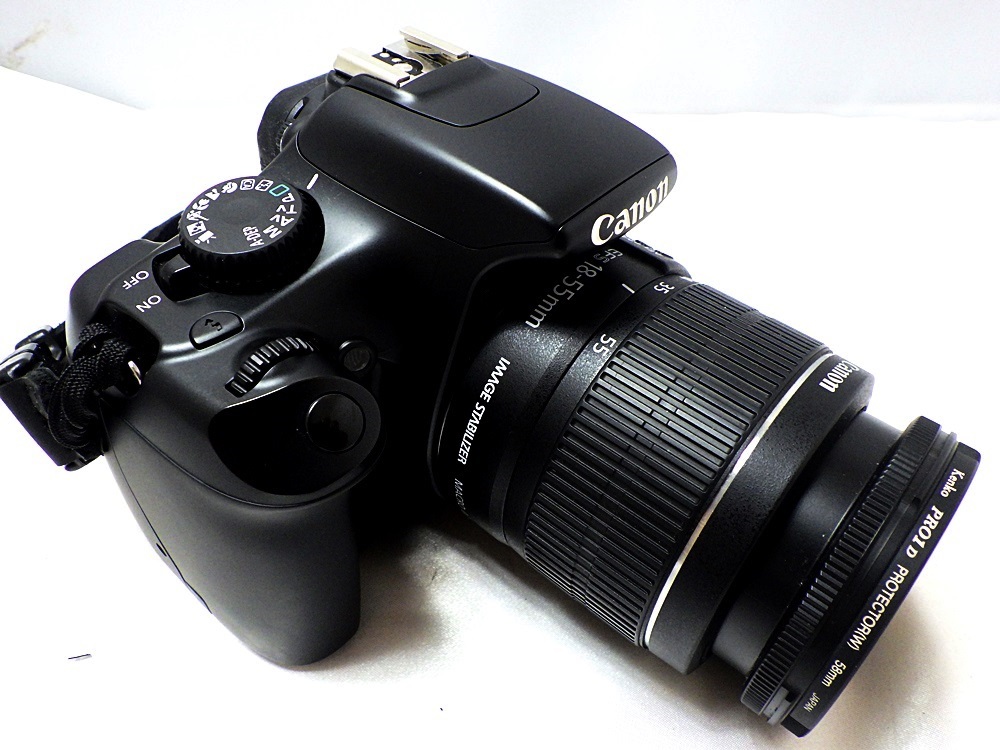 18-3056 Canon EOS Kiss X50 EFS 18-55mm レンズセット キャノン イオス キッス デジタル一眼レフ ...
