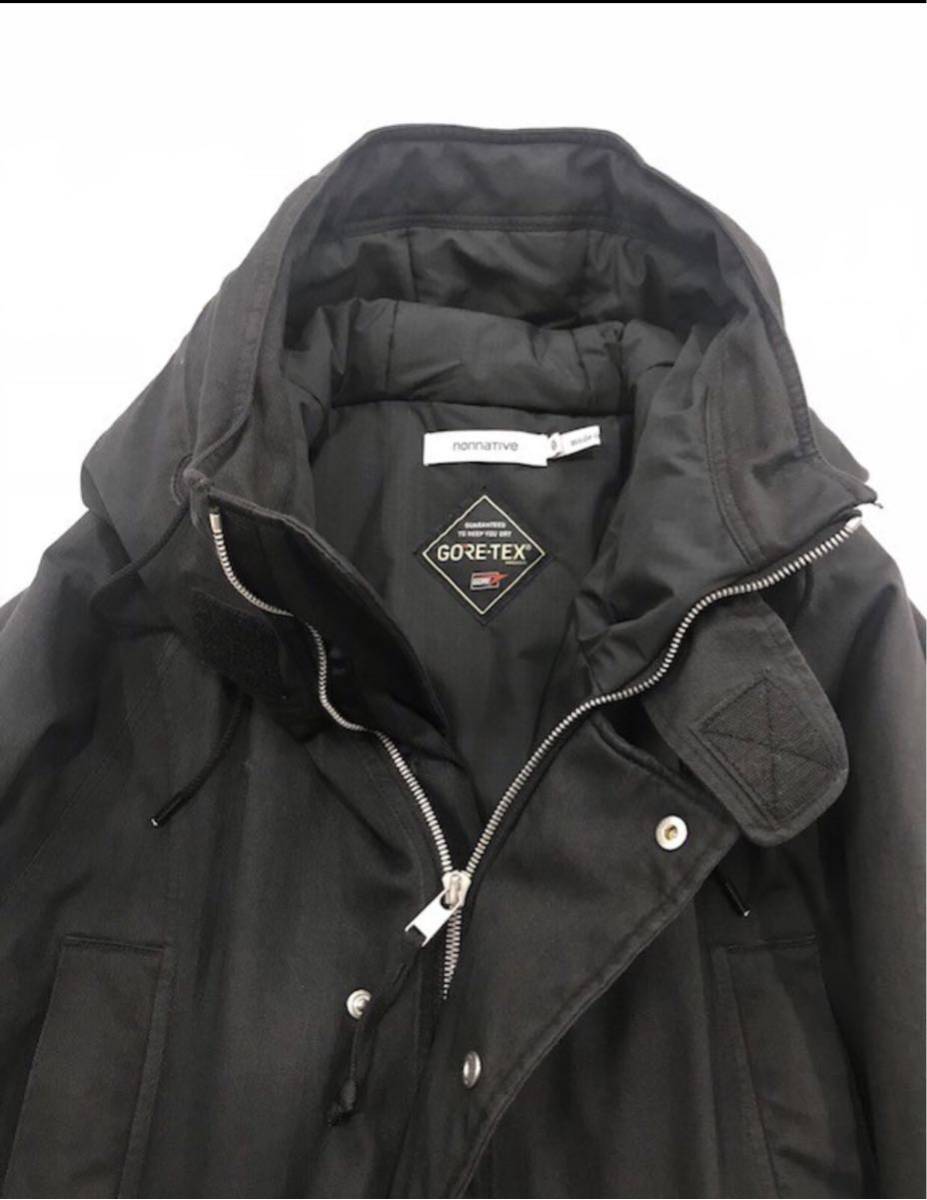 nonnative ノンネイティブ TROOPER HOODED PUFF COAT COTTON TWILL WITH GORE-TEX ...