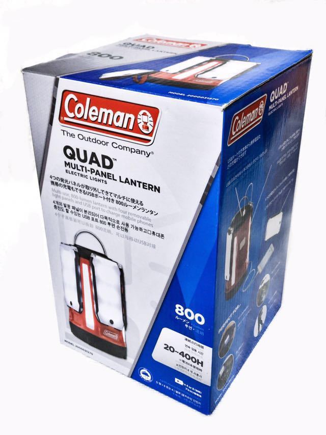 Coleman QUAD MULTI-PANEL LANTERN コールマン クアッドマルチパネルランタン(コールマン)｜売買されたオークション情報、yahooの商品情報をアーカイブ公開 ...