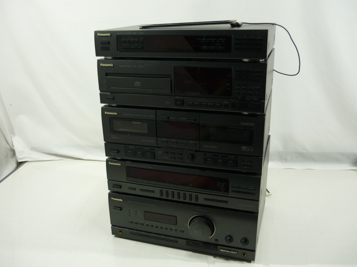 Panasonic システムコンポ SL-D50/ST-D50/RS-D50/SU-D50/SH-D50 ジャンク 181108-13R ナ3 ...