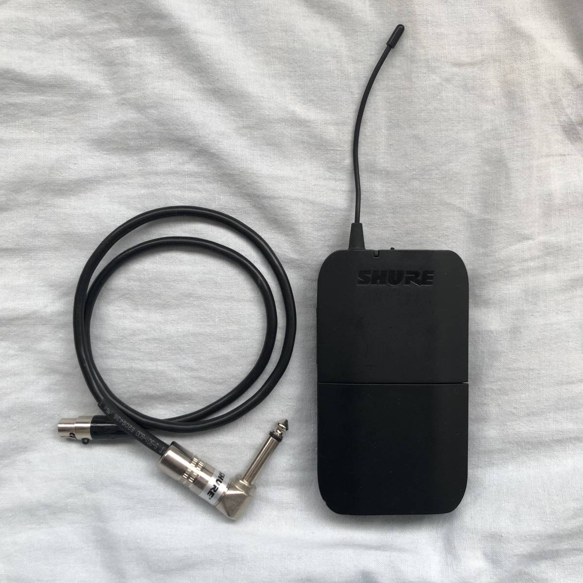 SHURE BLX1 & WA304 ワイヤレス ボディパック トランスミッター ケーブル(レコーディング、PA機器)｜売買されたオークション ...
